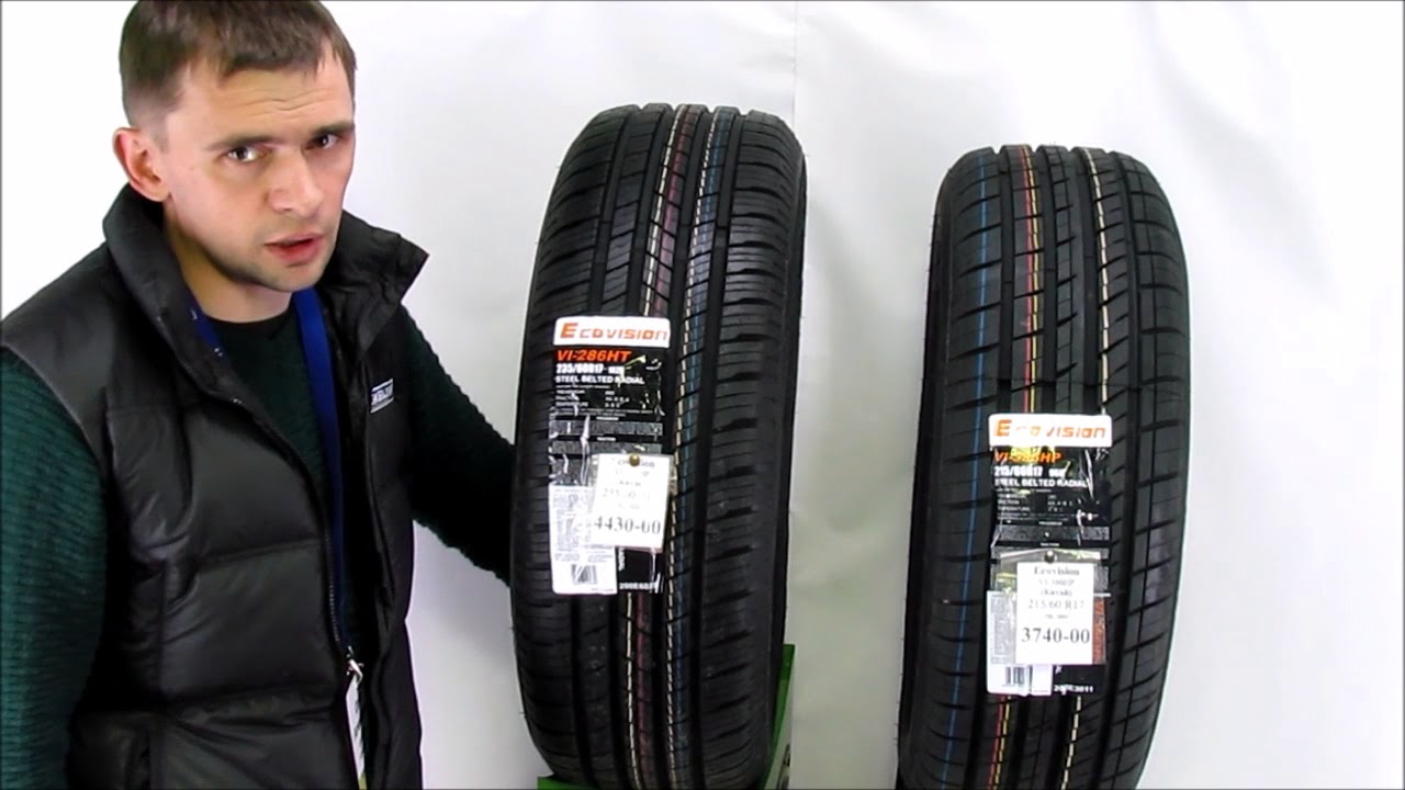 Шины Ovation Ecovision 286 HT и Ecovision 386 HP - видеообзор - YouTube