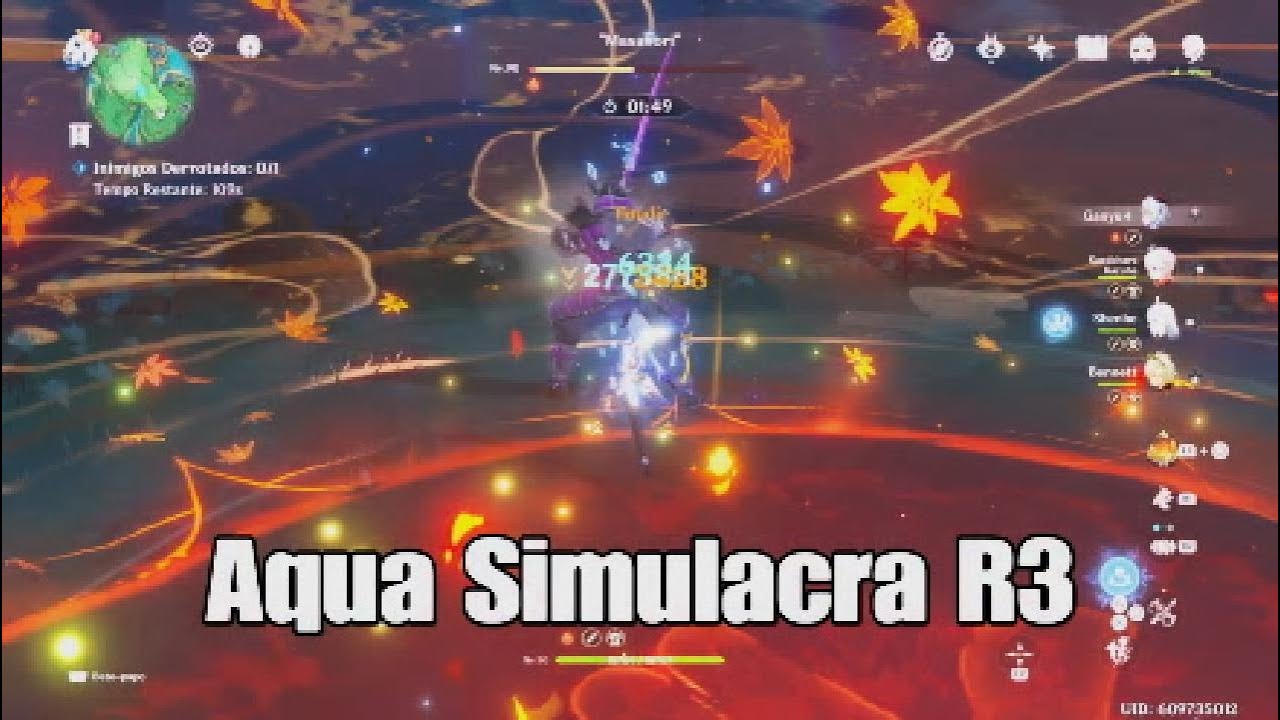 Refinando Aqua Simulacra R1 ao R3 pra Ganyu. Vale a pena refinar arma 5 ...