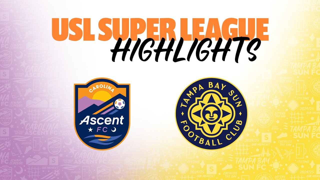 9.27.2024 | Carolina Ascent FC vs. Tampa Bay Sun FC - Game Highlights - YouTube