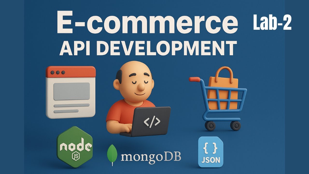 E-Commerce REST-API using Node.js | LAB-2 | How to use router.get ...
