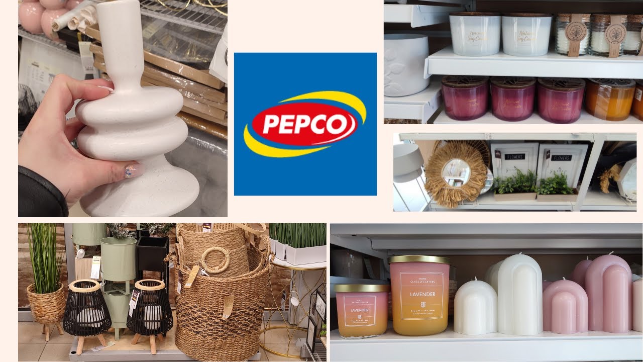PEPCO/ PIĘKNE ŚWIECE ️/ TAKIE KIELISZKI TO HIT😱 DEKORACJE DO DOMU W ...