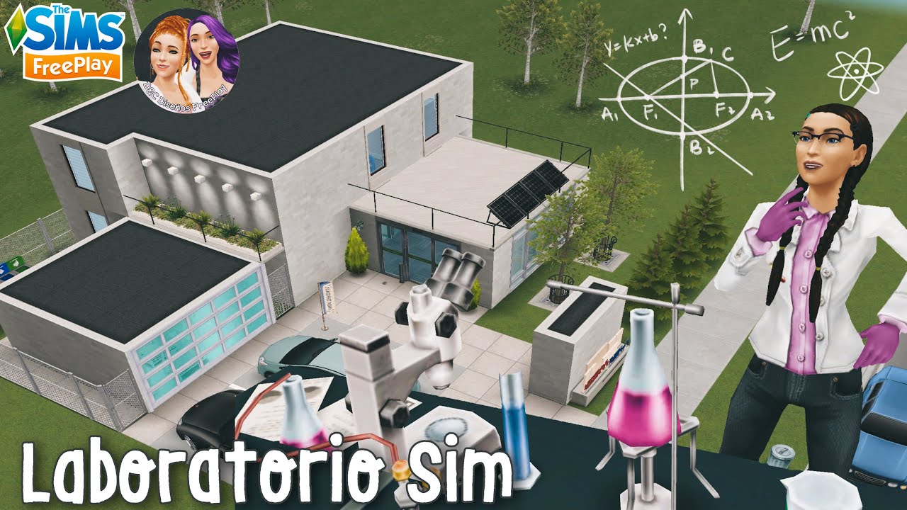 LABORATORIO SIM 🥼🧪🧬 | Sim Laboratory #thesimsfreeplayea by Danita Sims ...