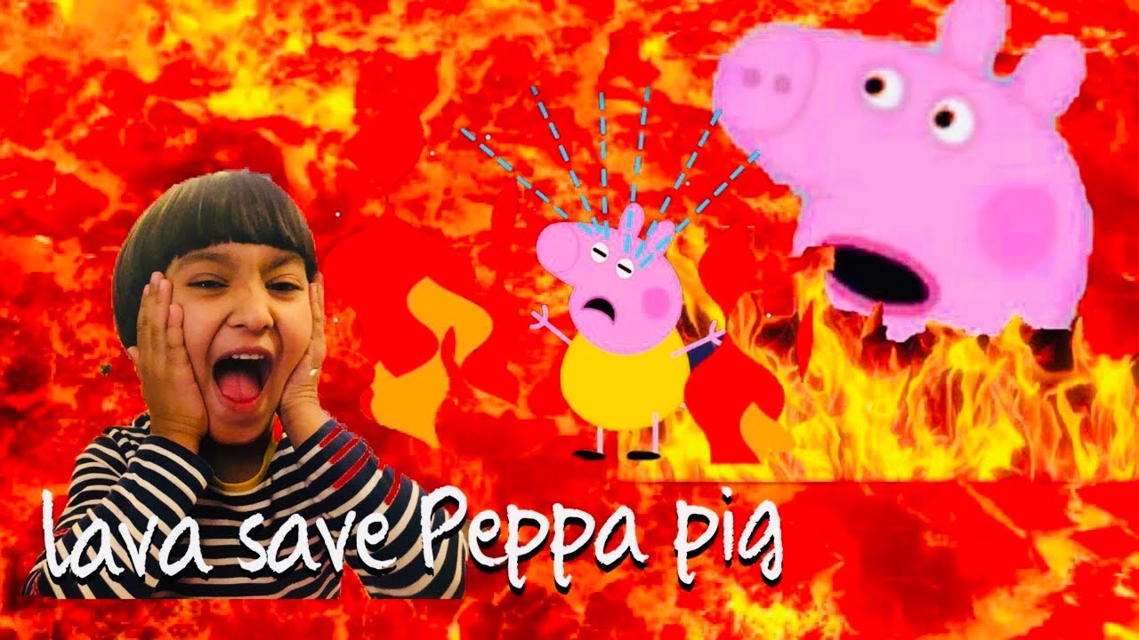 THE BEST EVER ‘FLOOR IS LAVA’ CHALLENGE ON YOUTUBE!|PEPPA PIG’s RESCUE ...