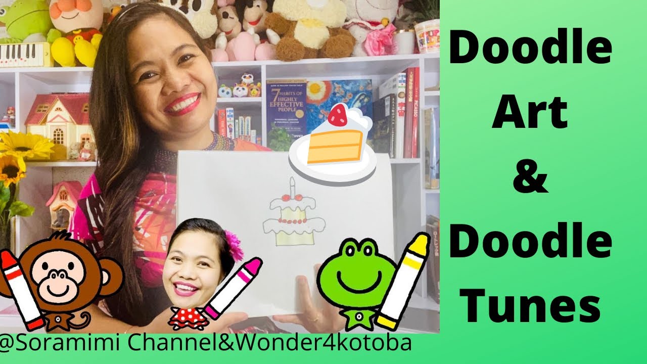 Doodle Art| Doodle Tune |Fancy cake - YouTube