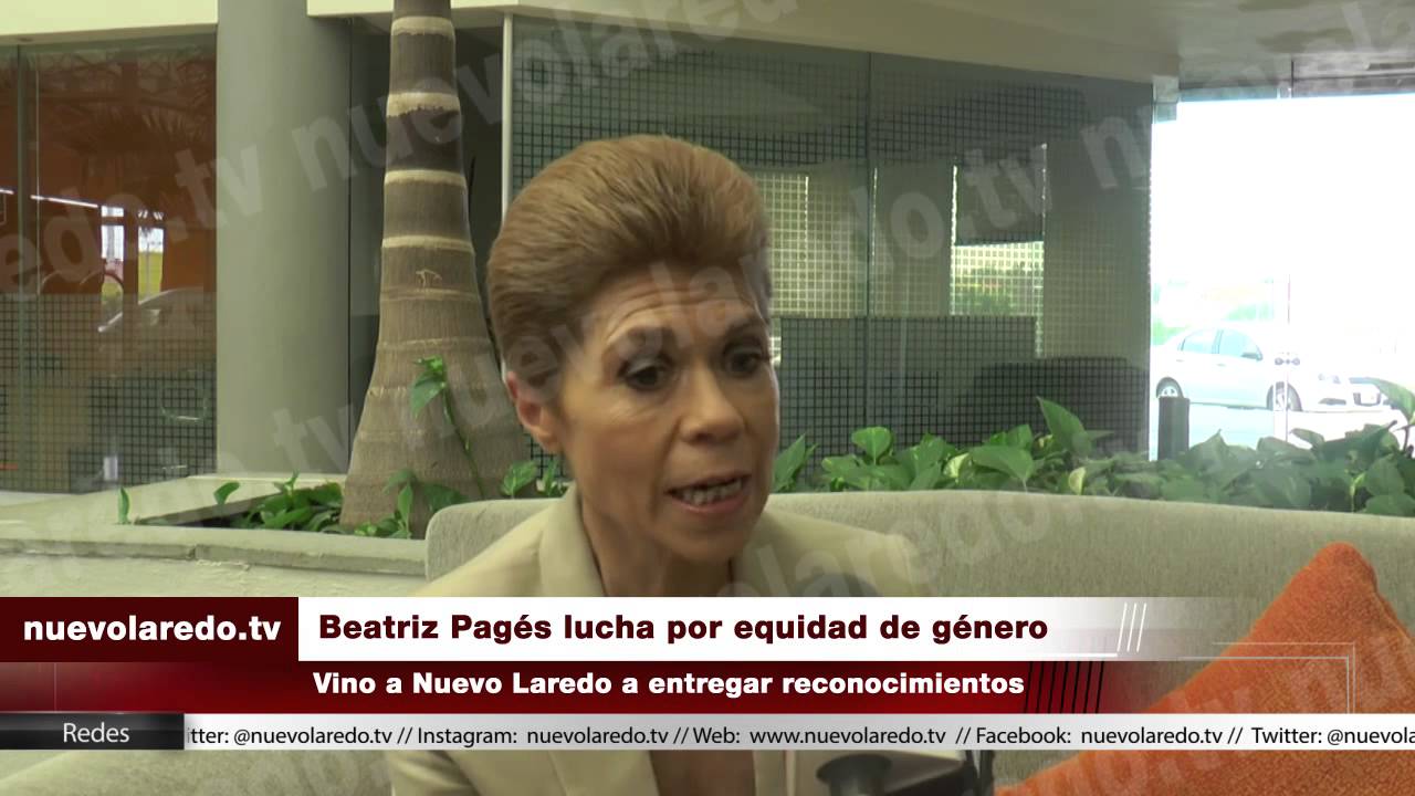 Beatriz Pagés Llergo Rebollar lucha por la equidad de género - YouTube