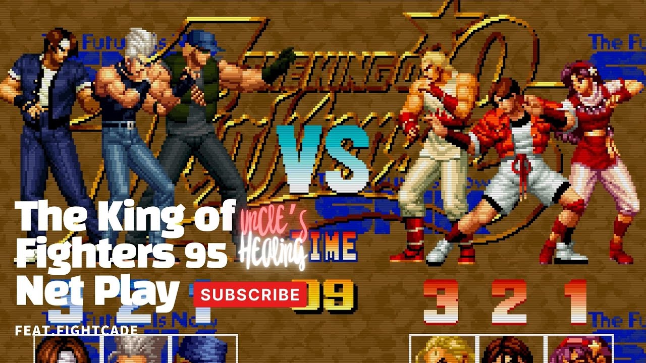 🎮Playing Retro Games The King of Fighters95 with Uncles😬 at Fightcade # ...