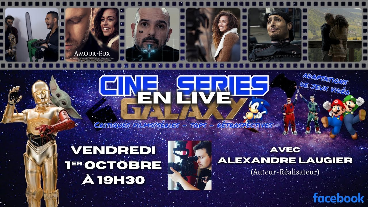 LIVE #30 : INTERVIEW EXCLUSIVE du réalisateur Alexandre Laugier ...