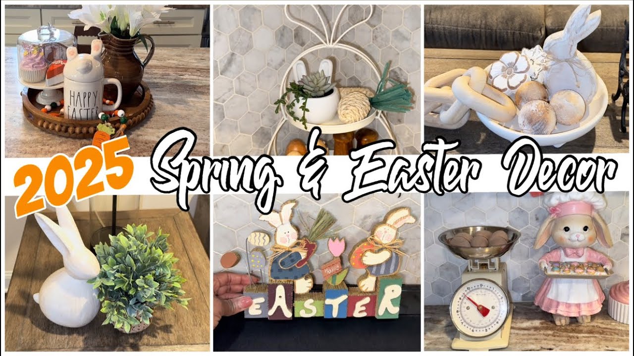 EASTER 2025 | SPRING & EASTER DECOR | DECORATE WITH ME FOR EASTER 2025 ...