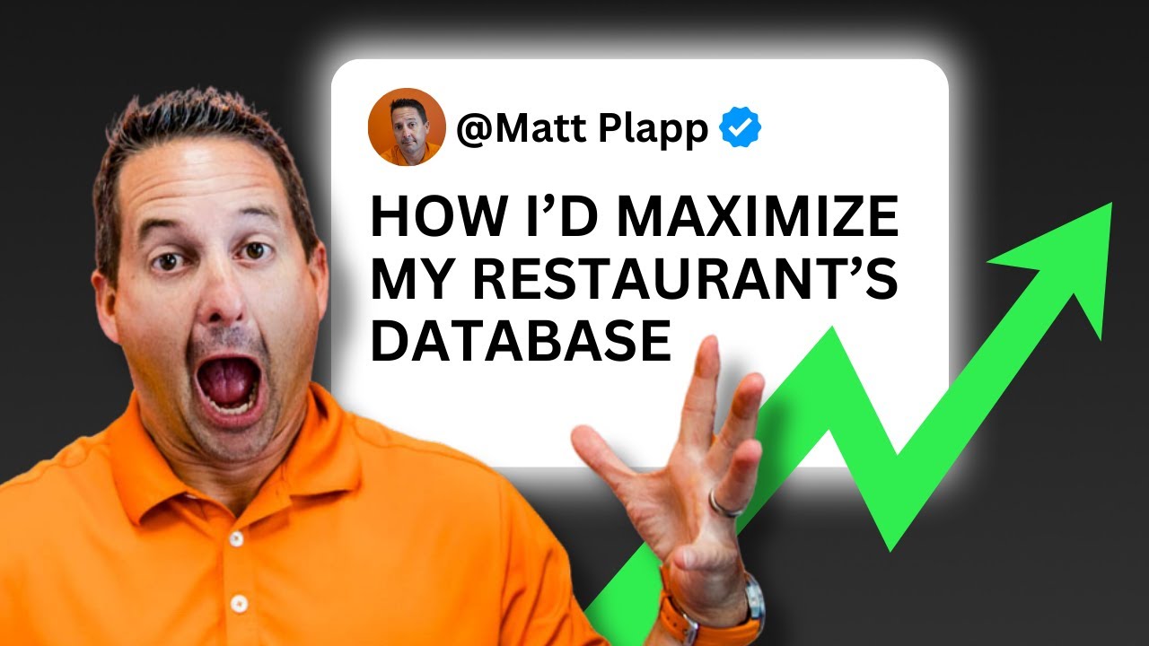 HOW I’D BUILD AND LEVERAGE A DATABASE TO BOOST MY RESTAURANT’S SALES # ...