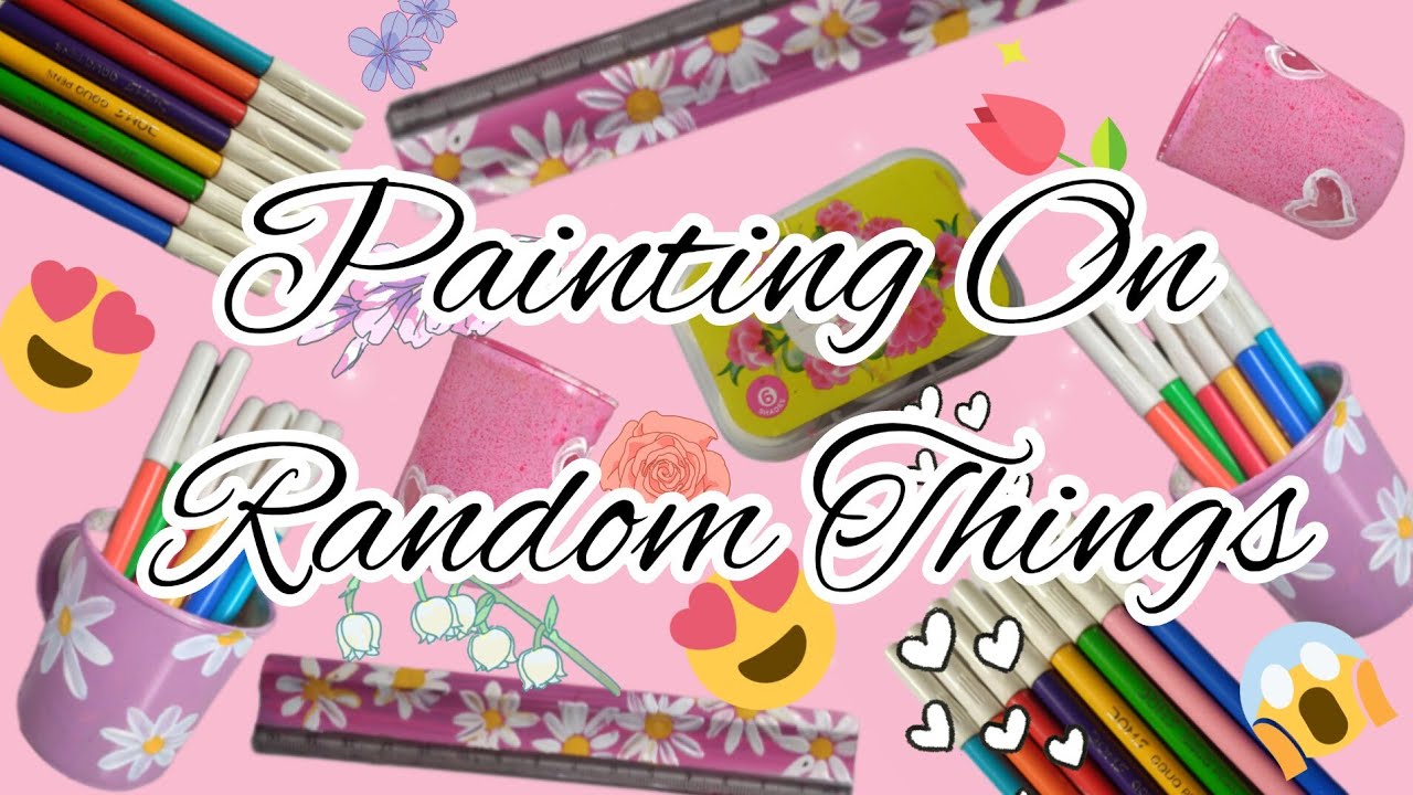 Painting on Random things/Riddhis Creative Arts.#artwork #diy #youtube ...