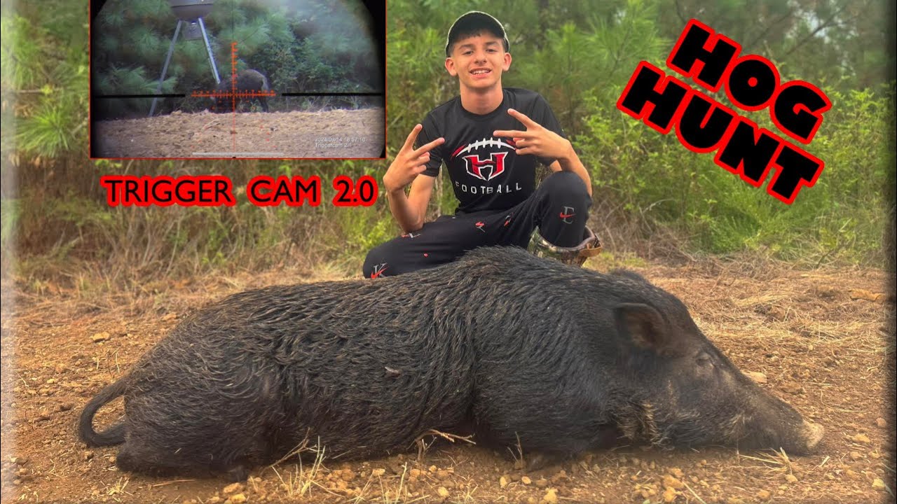 Hog Hunt with the Trigger Cam 2.0 and Vortex Strike Eagle 5-25 - YouTube