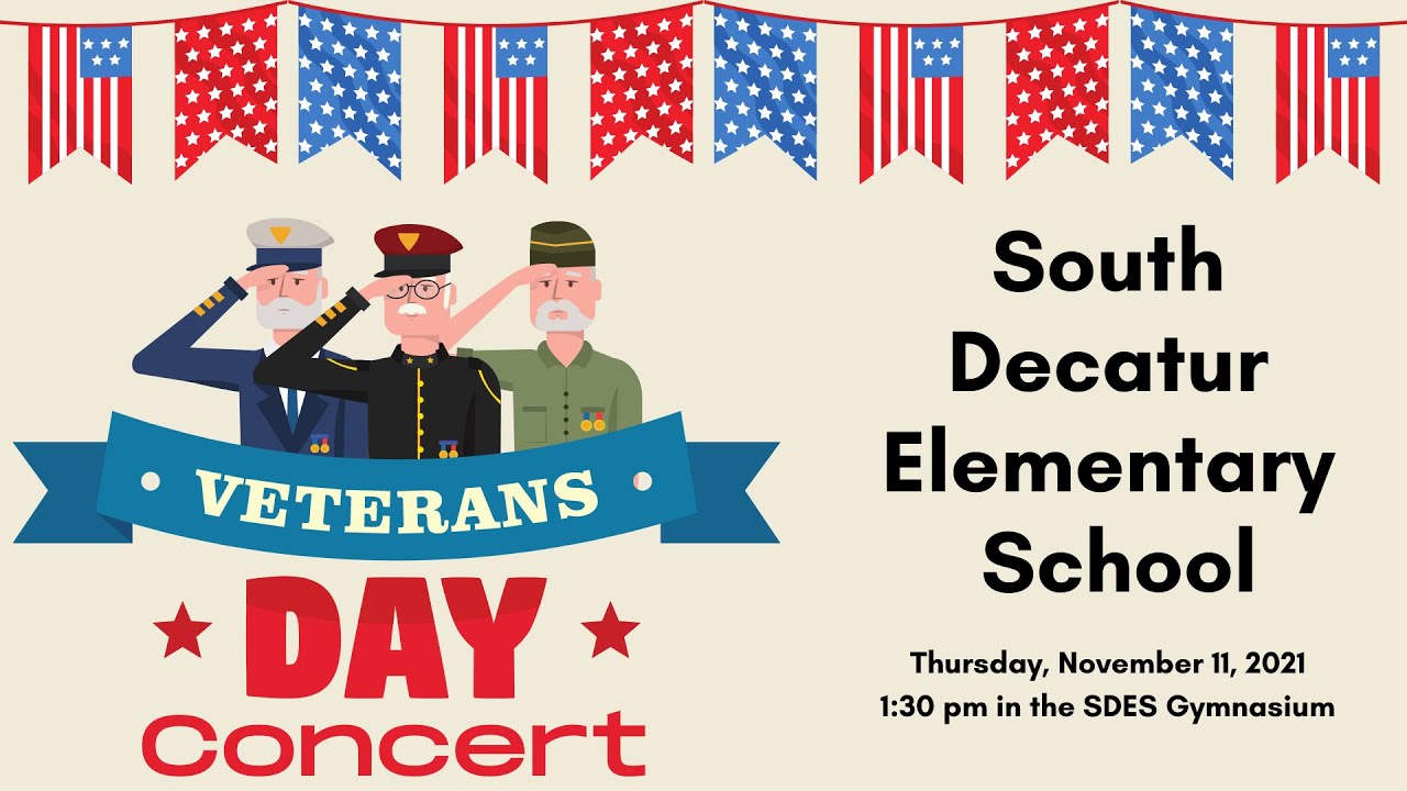 SDES Veterans Day Program 2021 - YouTube