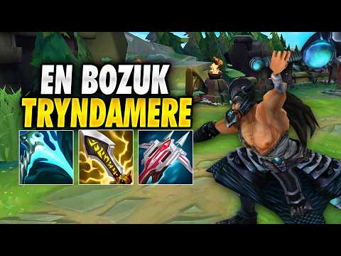 En Güçlü TRYNDAMERE Buildine BAYILACAKSIN ( TEK ATIYOR )
