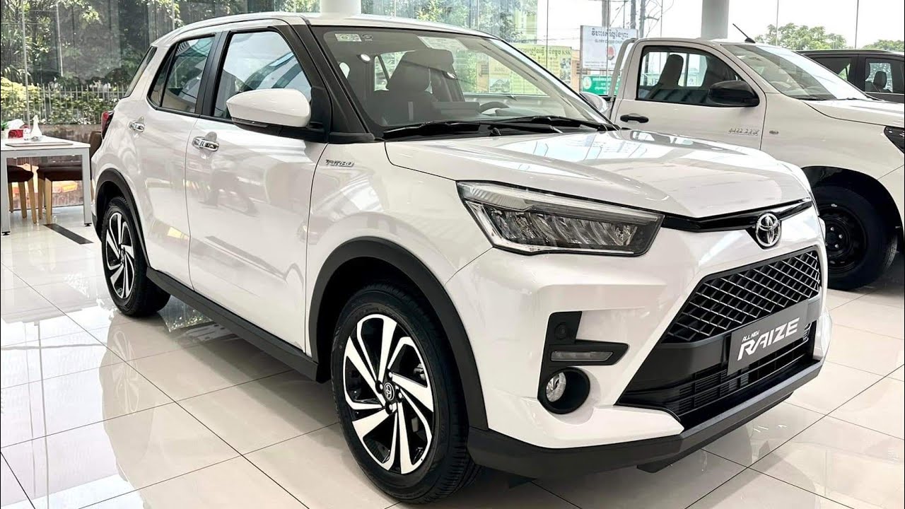 New 2023 Toyota Raize - Compact SUV 5 Seats | White Color - YouTube