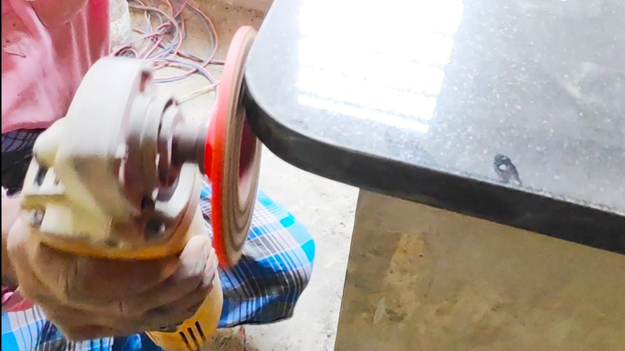 Granite Polishing for Counter Tops | How to do Glass Polishing on ...