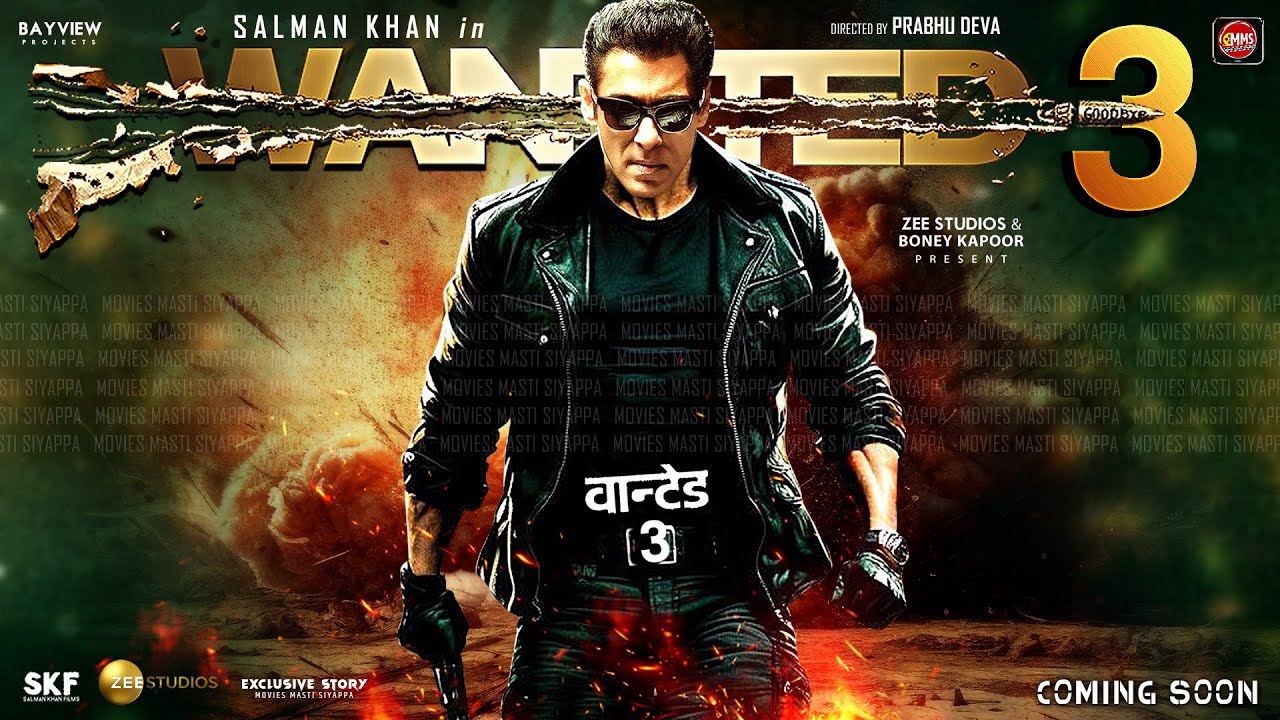 WANTED 3 | Official Trailer | Salman Khan | Alia Bhatt | Prakash Raj ...