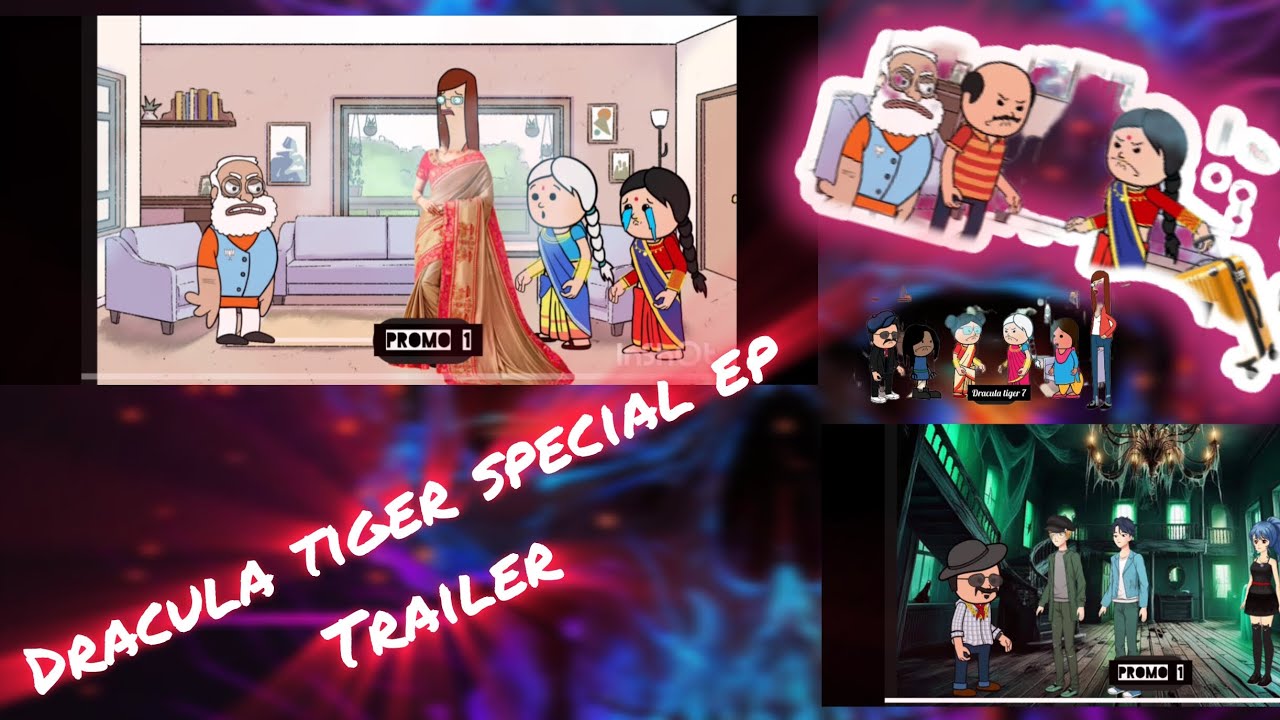 Dracula Tiger || Special episode || official trailer || #draculatiger ...