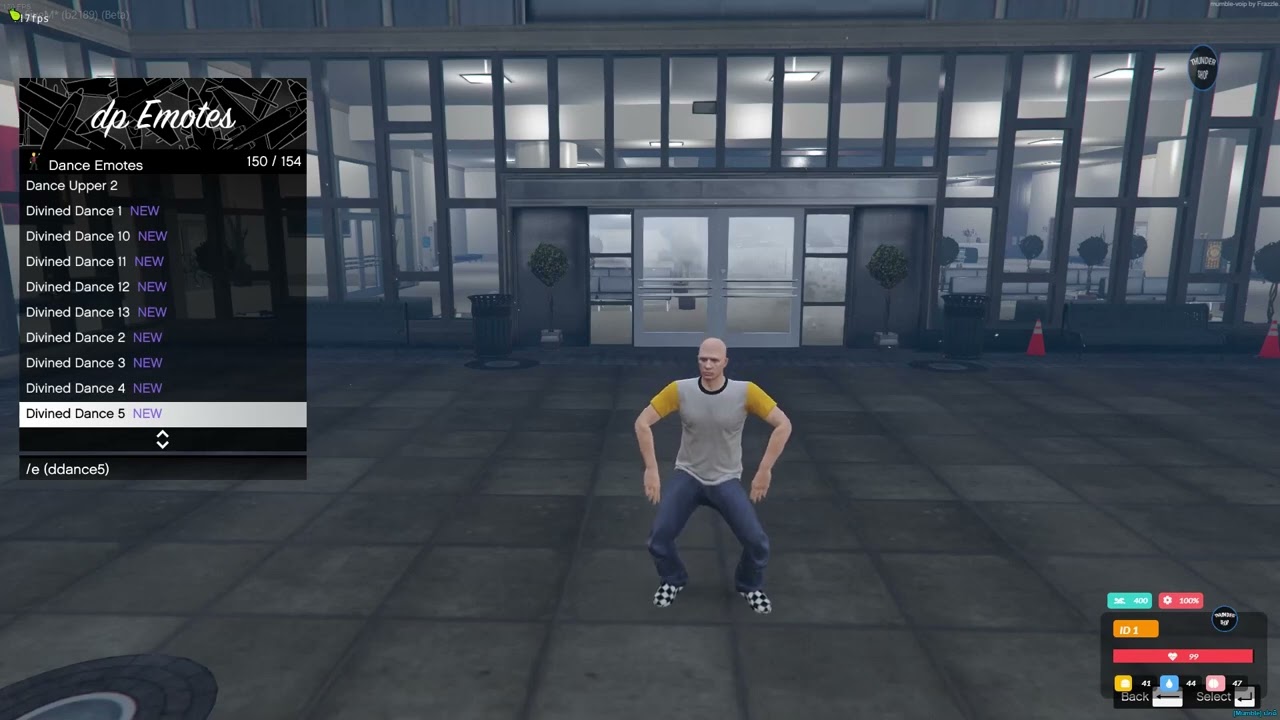 FiveM ท่าเต้นกัมนังสไตล์และใหม่ๆ10+ Dance Emote New เพลงไม่ต้องจังหวะ ...