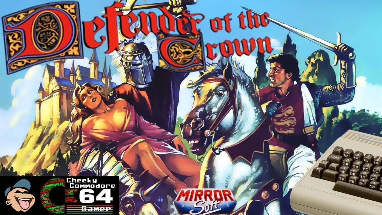 DEFENDER OF THE CROWN – Commodore 64 (1987) | Cinemaware's Medieval Strategy Classic - YouTube