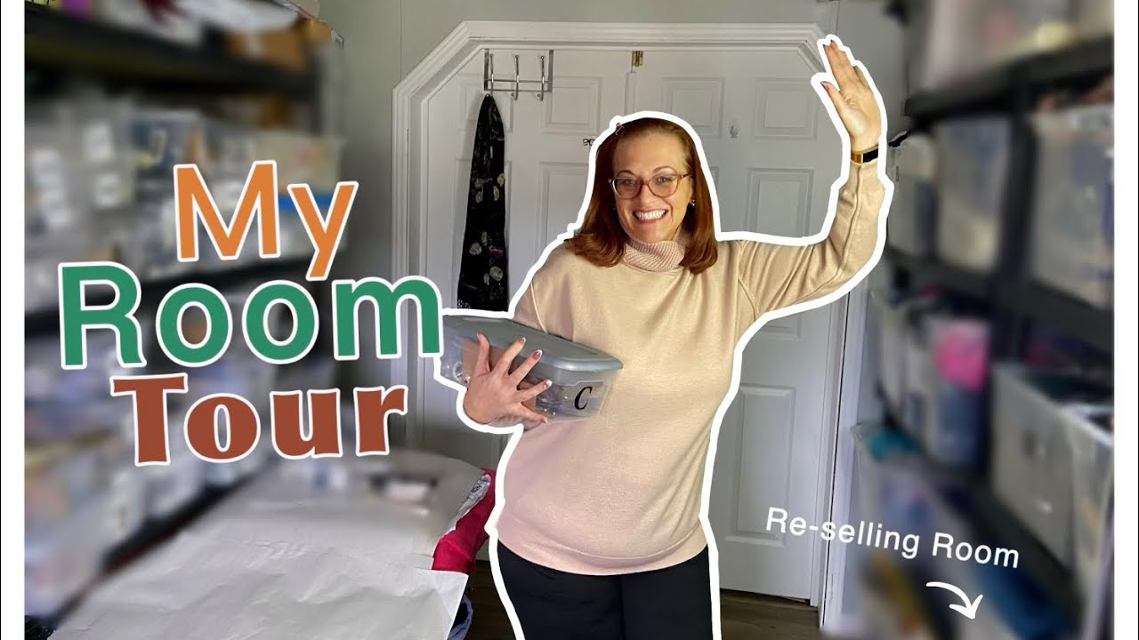 My Reselling ROOM TOUR - YouTube