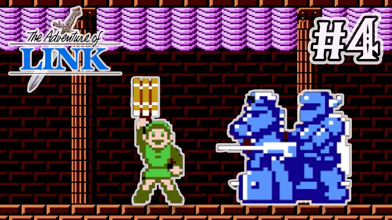 Zelda II - The Adventure of Link (NES 1988) - Palace #3 - YouTube