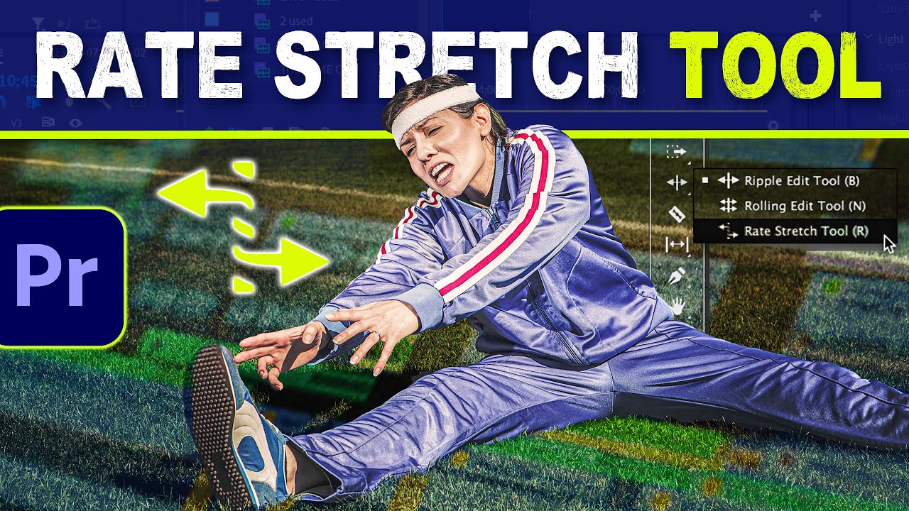 The Rate Stretch Tool for Slow Motion & Fast Forward | Premiere Pro ...
