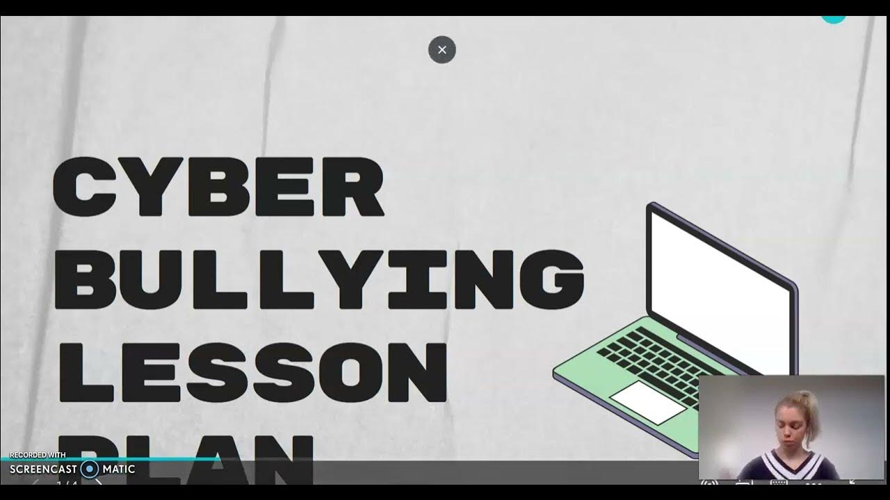 Cyber Bullying Lesson Plan - YouTube