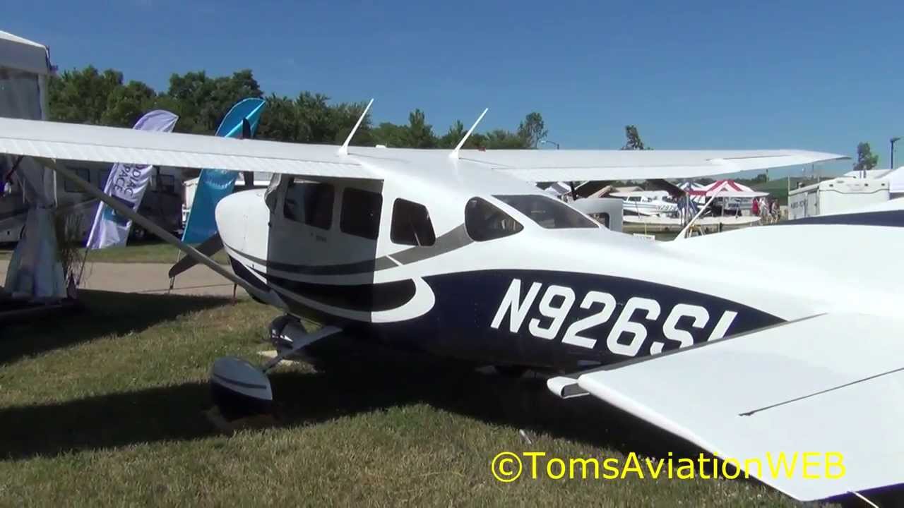 Cessna Stationair six seat airplane - YouTube