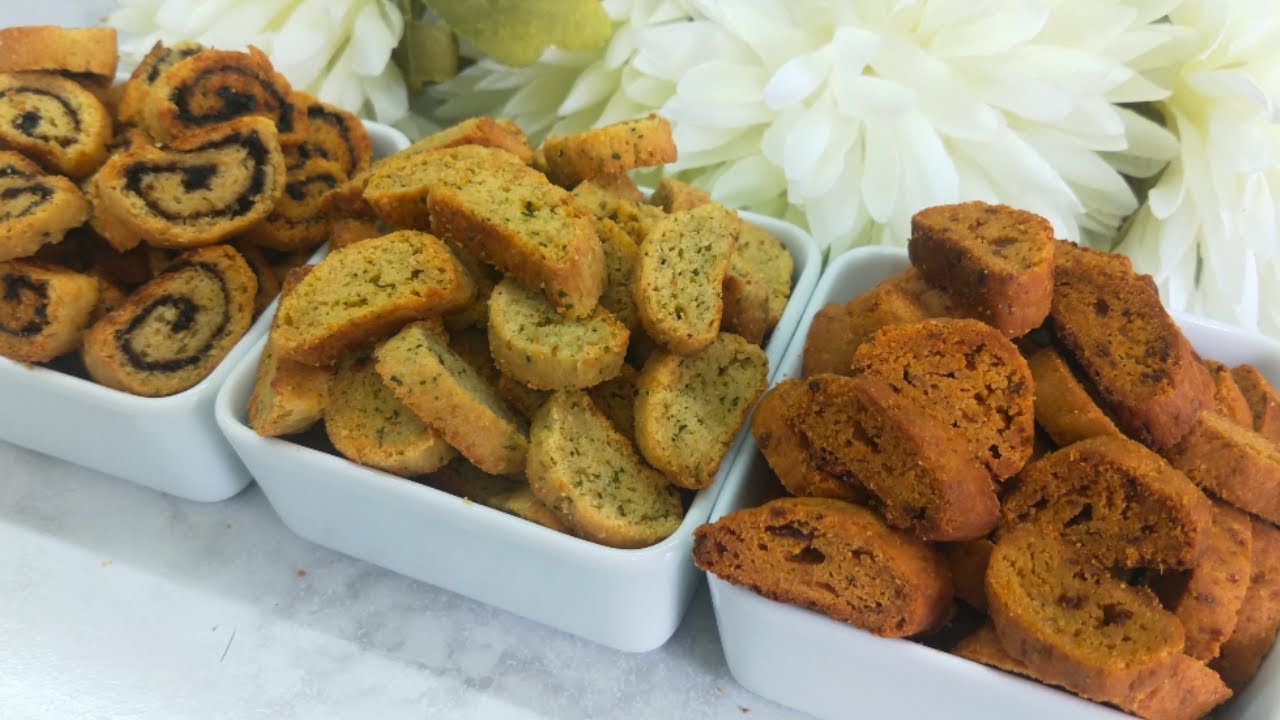 3 Simple And Easy Salted Crackers With Different Flavors - No Eggs ...