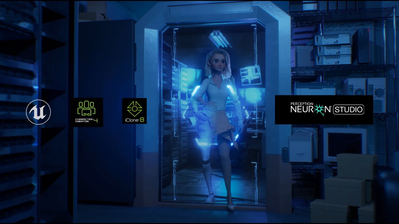 Perception Neuron Studio - mocap animation - YouTube