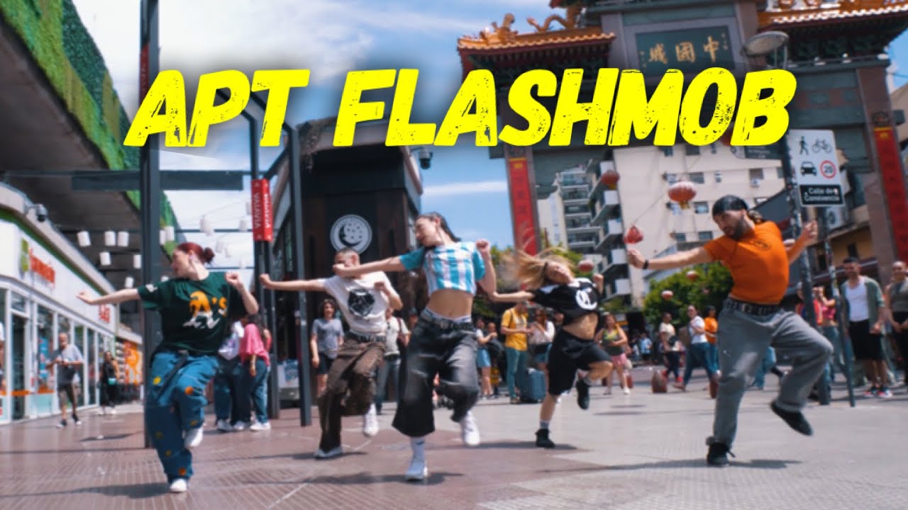 "APT" FLASHMOB - ROSÉ & Bruno Mars | Coreografía Pecas Conte - YouTube Music