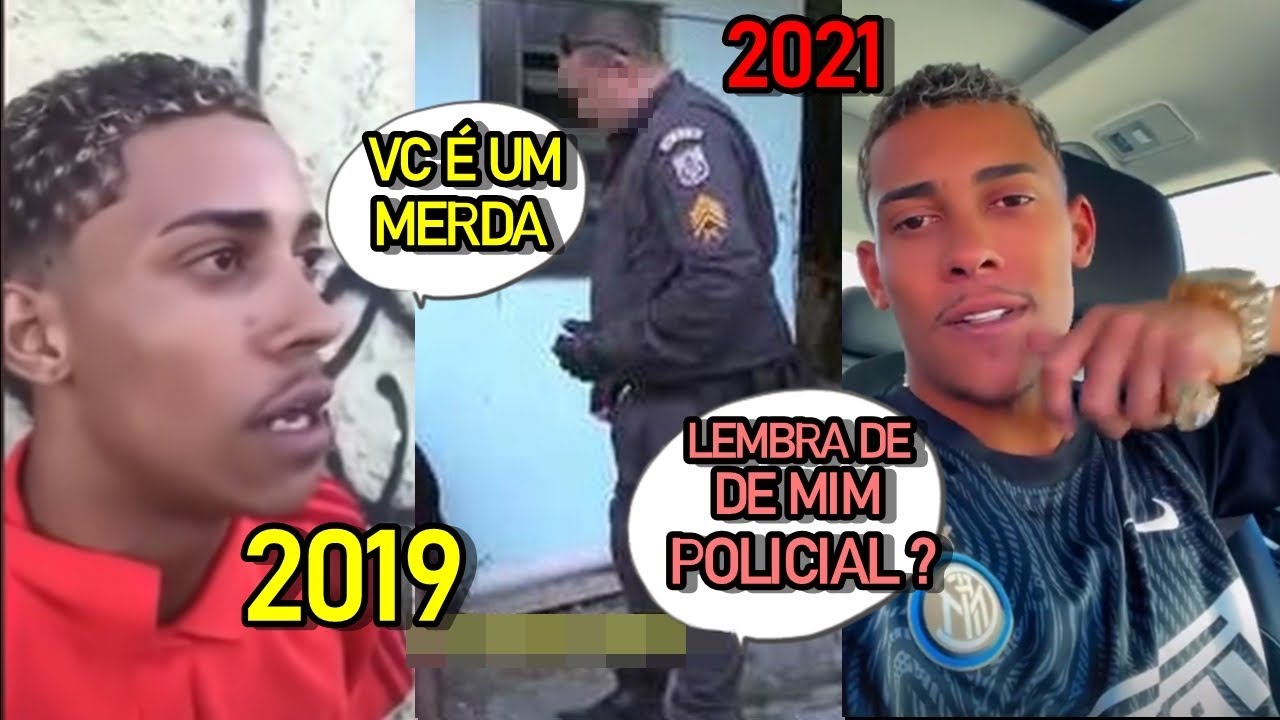 LEMBRA DO POLICIAL QUE CHAMOU O MC POZE DE MC DE M3RDA ? OLHA QUE MC ...