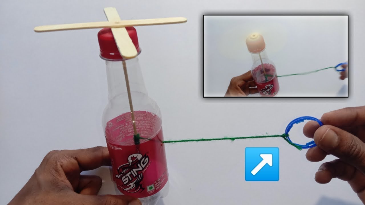 How To Make A Plastic Bottle Hand Fan - YouTube