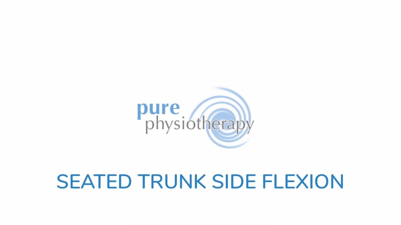 EARLY - Seated Thoracic Side Flexion - YouTube