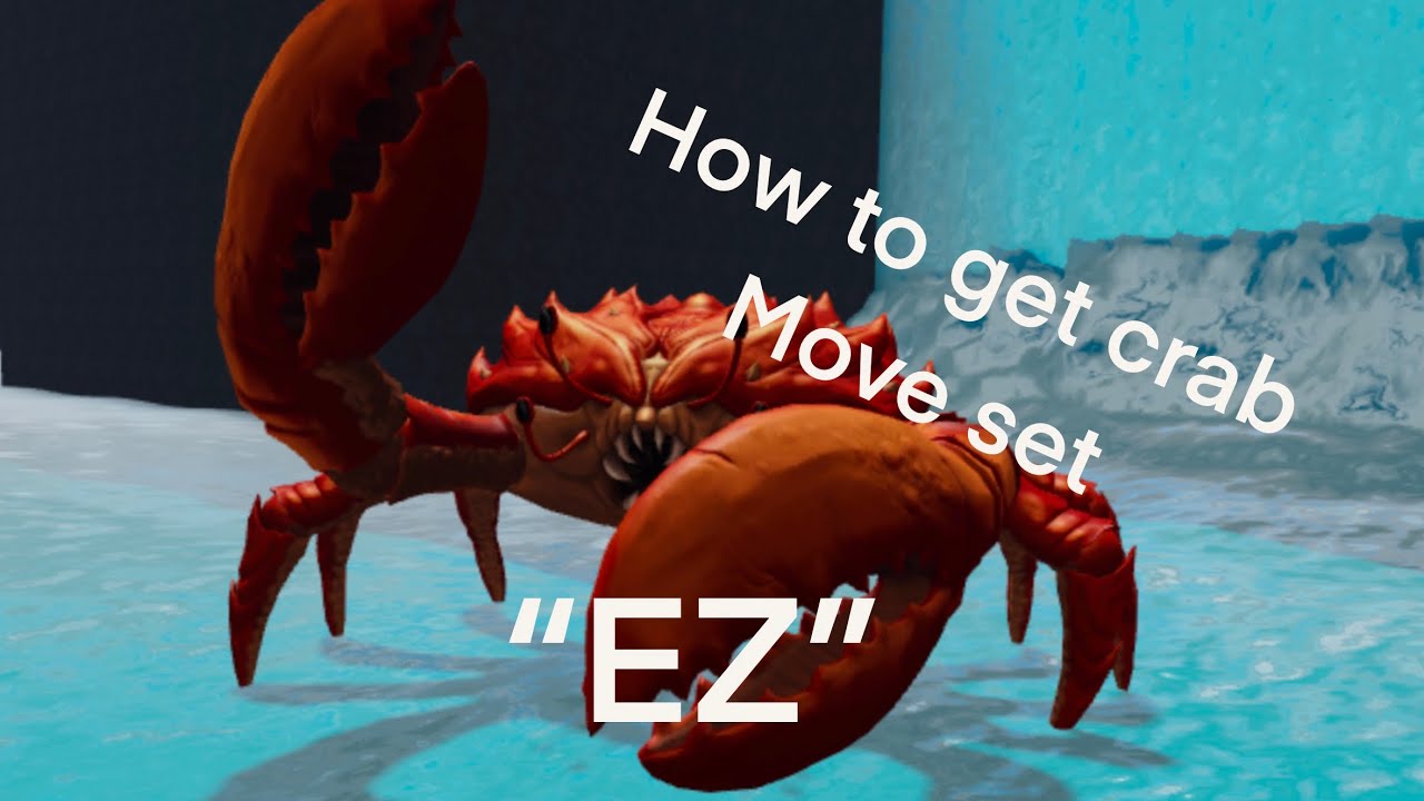 How to get the new crab boss move set (TSB) - YouTube