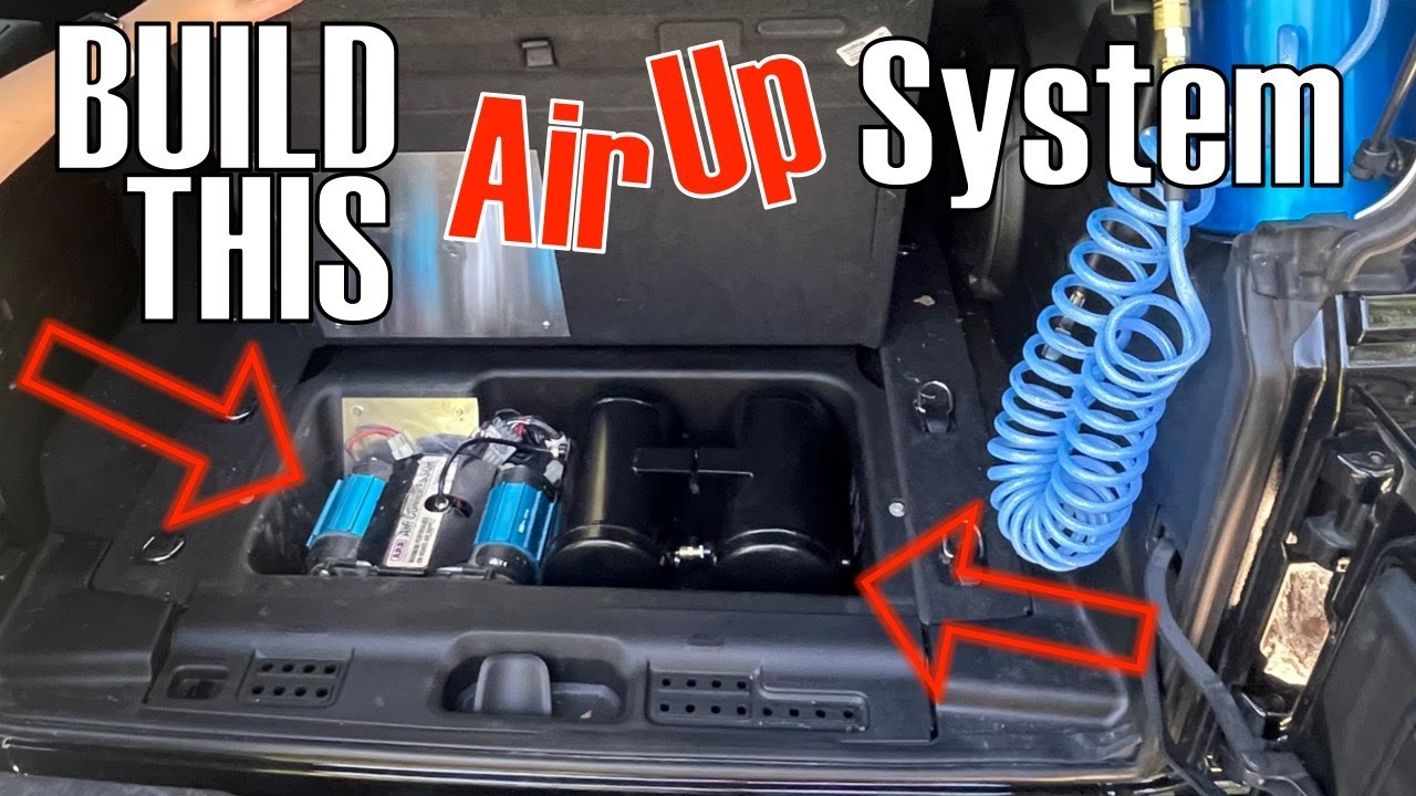 Build an Onboard Air system in 15 min on a Jeep Wrangler - YouTube