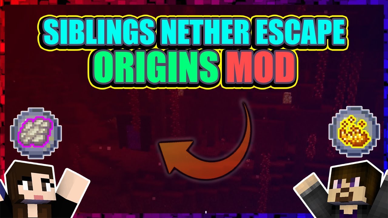 Siblings Race to get a Nether Portal Built and Escape the Nether ...