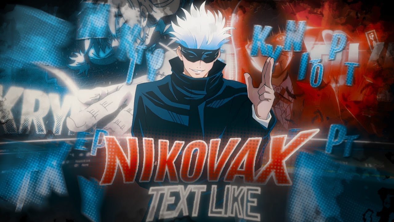TEXT LIKE NIKOVAX | ТЕКСТ КАК У NIKOVAX | After Effects Tutorial - YouTube