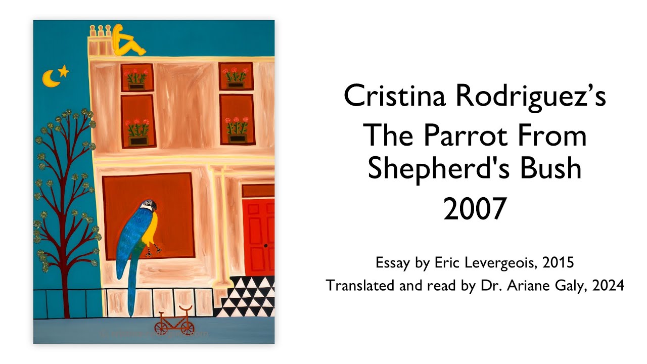 The Colombian Artist Cristina Rodriguez´s The Parrot From Shepherd's ...