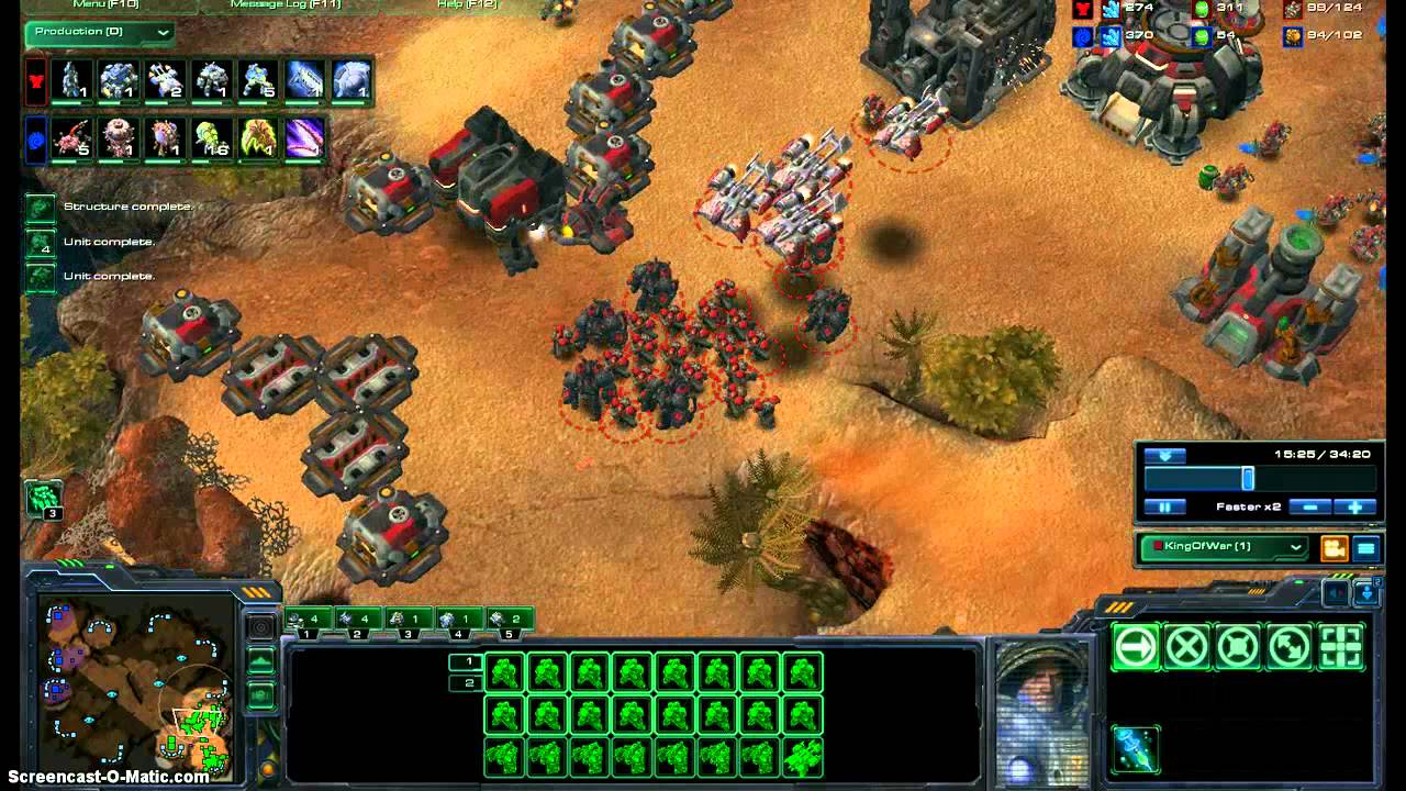 starcraft 2 1v1 random - YouTube