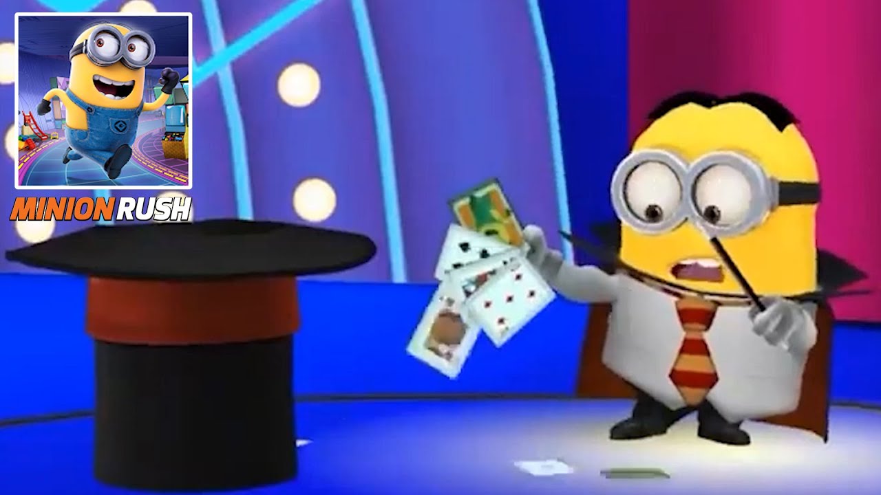 Despicable me Minion Rush / Funny magician / mini movieclips minions ...