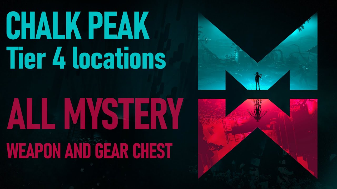 Once Human Closed Beta - Chalk Peak Tier 4 locations all mystery chest / Все мистери сундуки ...