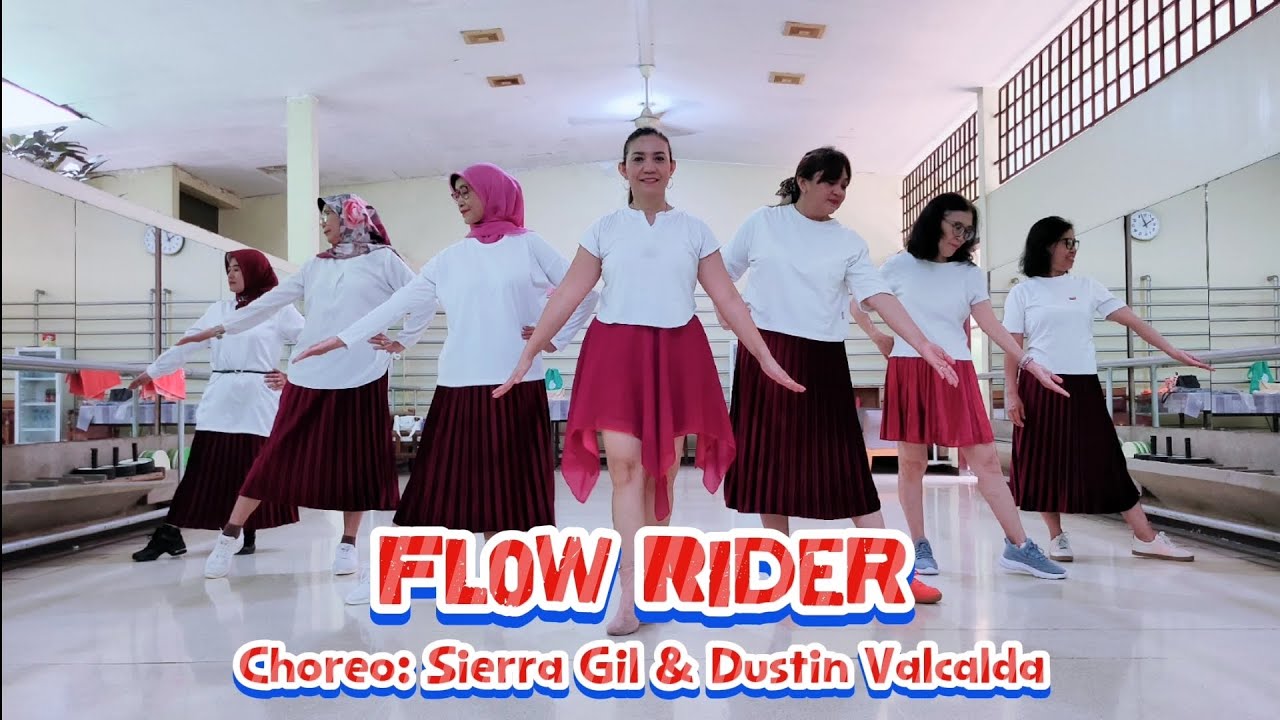 Flow Rider Line Dance - YouTube