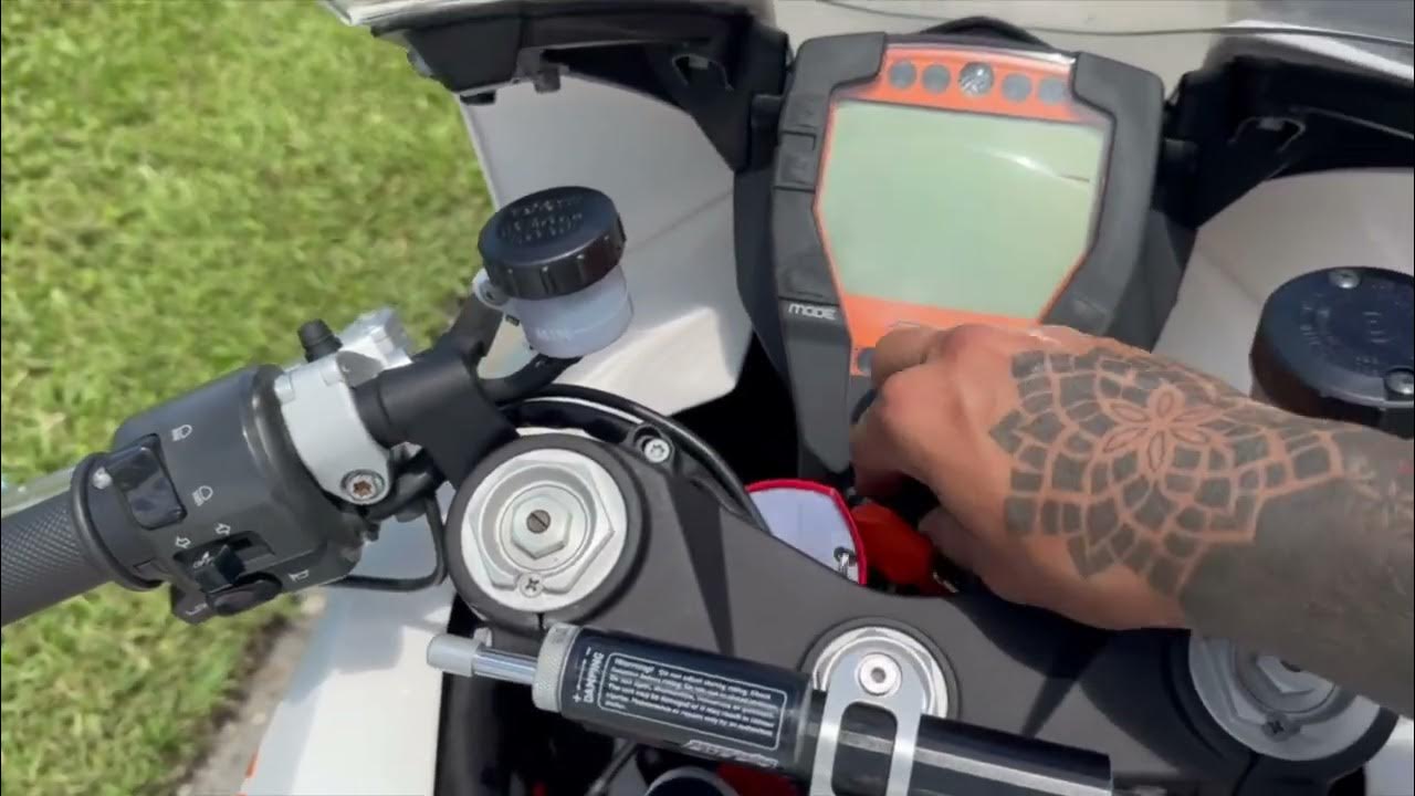 2012 KTM 1190 RC8 R WALK AROUND VIDEO! - YouTube