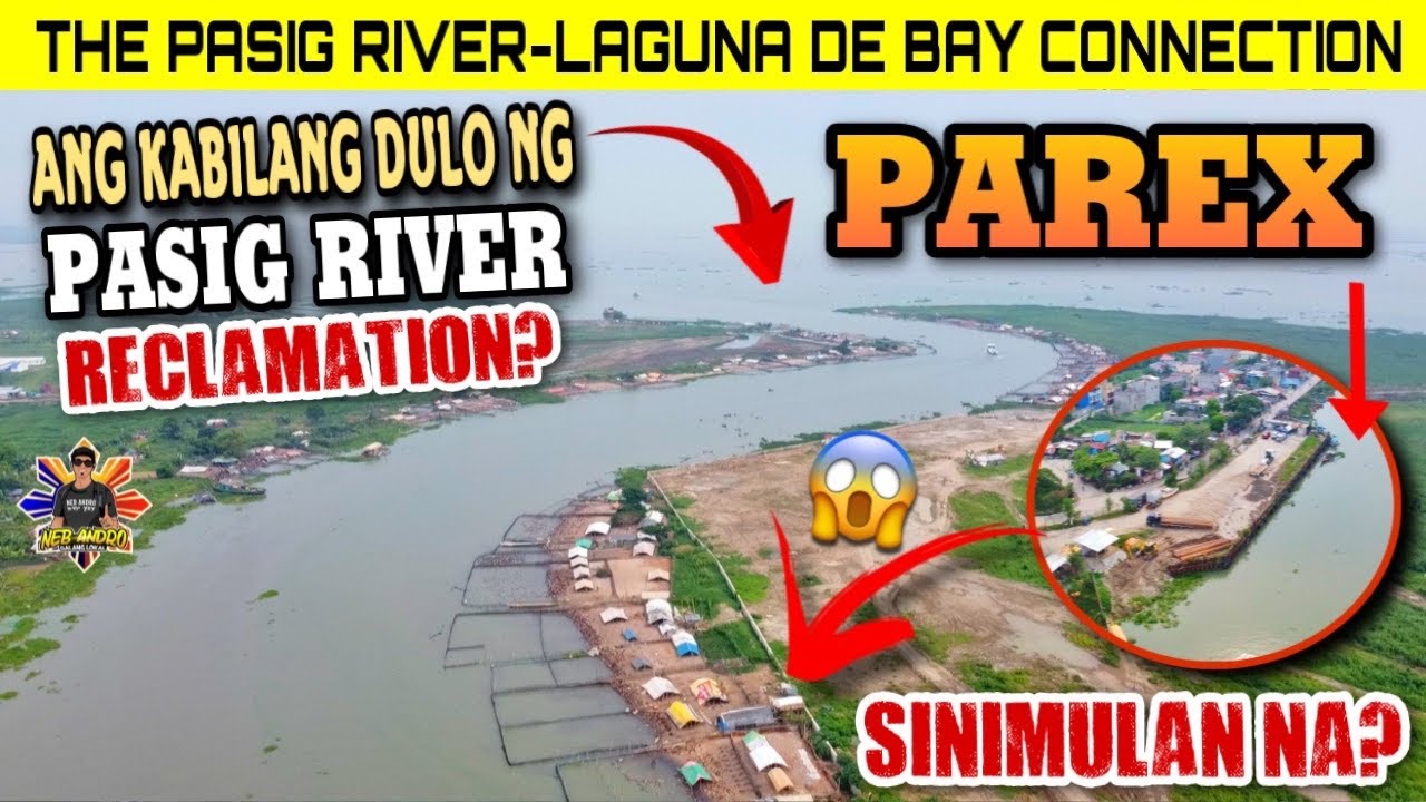 HALA! PAREX SINIMULAN NA sa KABILANG DULO ng PASIG RIVER? C6-NAPINDAN ...