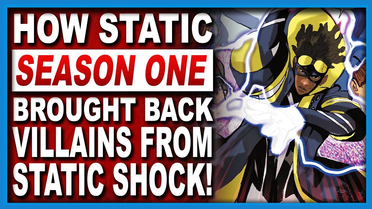 Static Shock Animated Series Villains Just Became DC Comics Canon ...