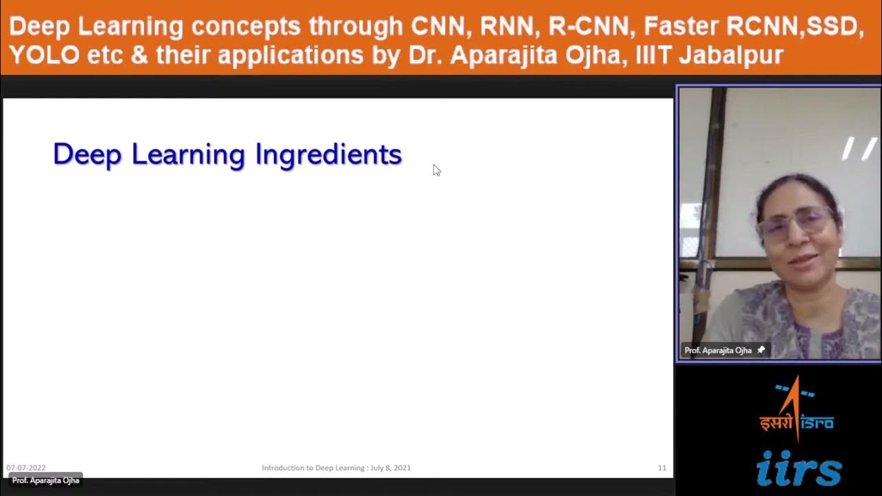 Deep Learning concepts through CNN, RNN, R CNN, Faster RCNN,SSD, YOLO ...