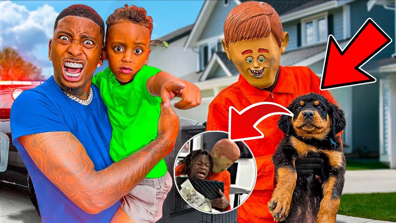 Funny Mike STUDIO WAS DESTROYED BY CREEPY MAN 😭 😭 THEN HIS DOG WAS ...