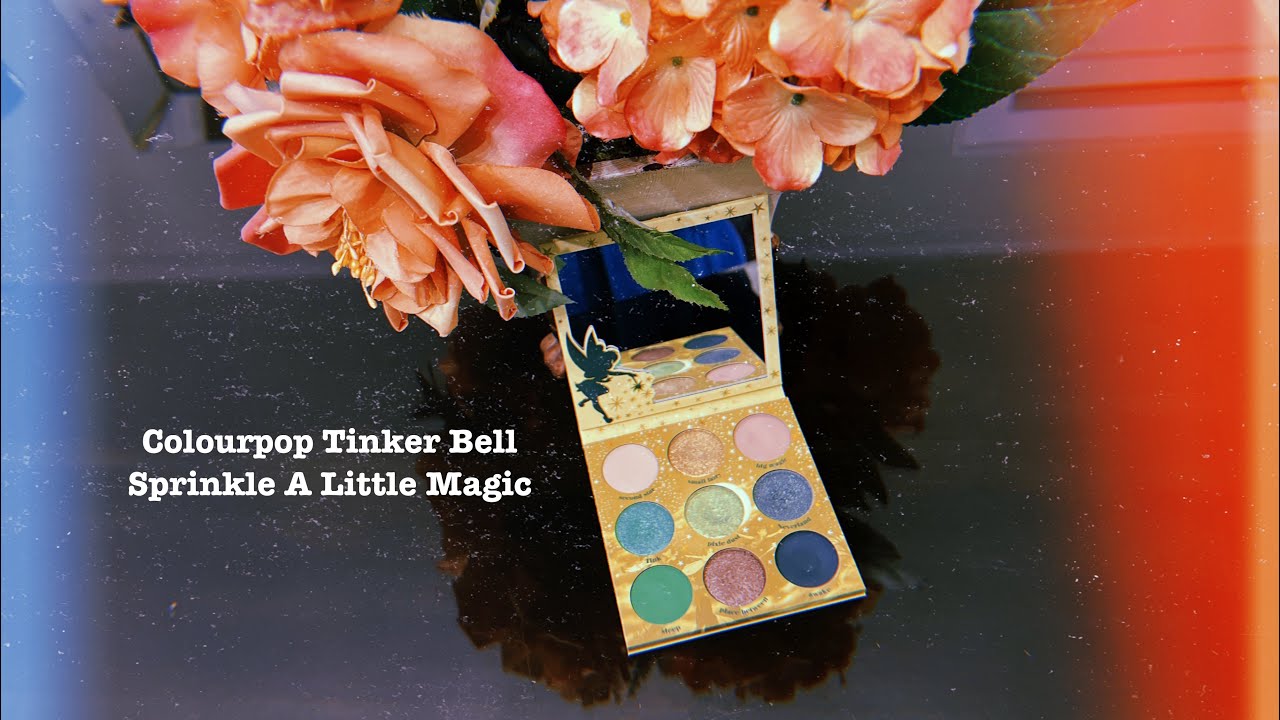 Colourpop Monochromatic Green Look With My Tinker Bell Sprinkle A ...