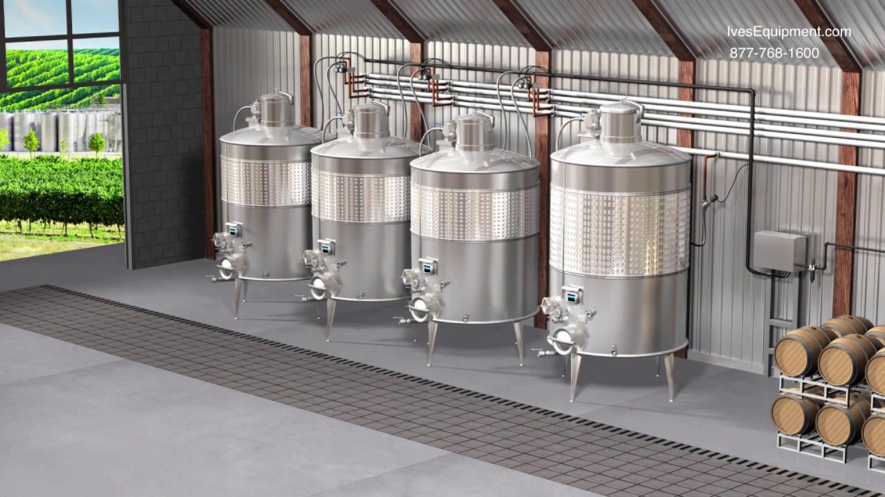 Common Areas to Find Fluid Control Valves in Wine Production - YouTube